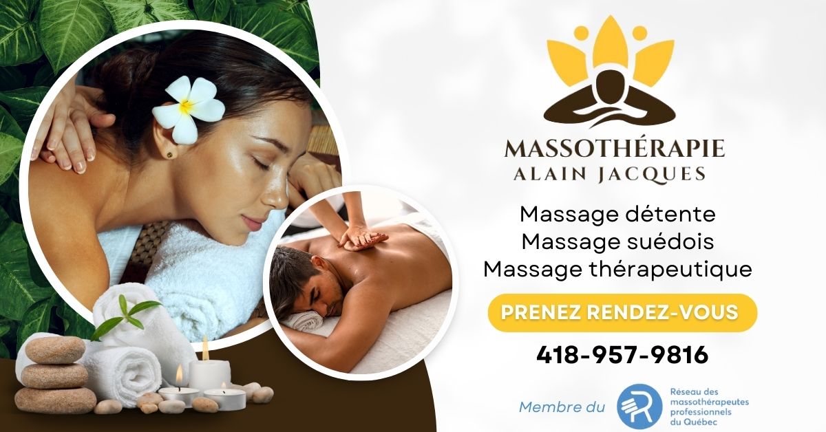 Massothérapie à Beauceville – Massage thérapeutique et détente | Alain ...